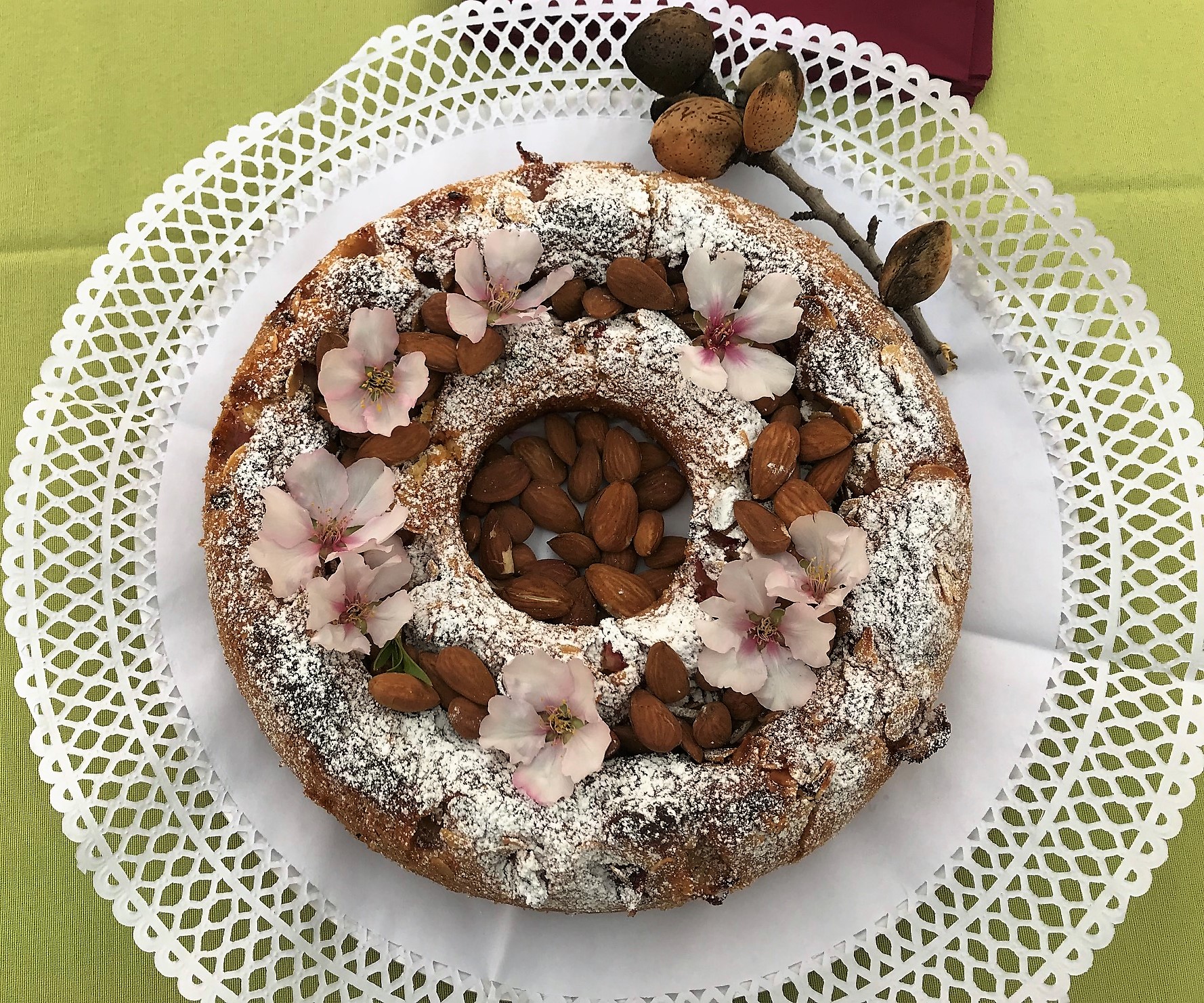 Receta de pastel crujiente con la mejor almendra de Alcalalí